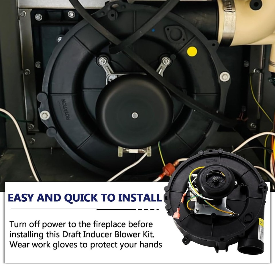 Premium Furnace Draft Inducer Motor Replacement - Compatible with ...