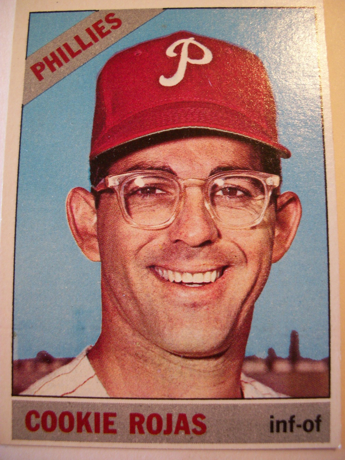 1966 TOPPS BASEBALL # 170 COOKIE ROJAS CARD Philadelphia Phillies | eBay