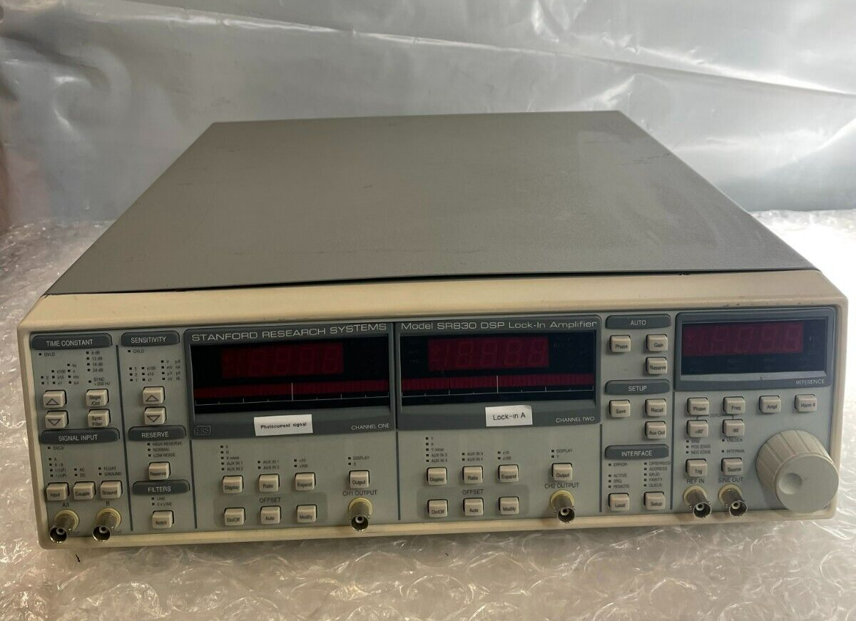 Stanford+Research+SR830+DSP+Dual+Phase+Lock-In+Amplifier for sale ...