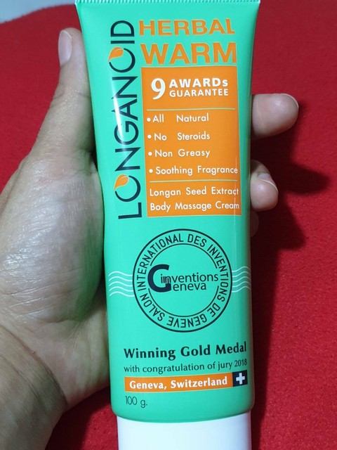 Longanoid Cream Herbal Longan Seed Extract Warm Pain Relief Joint ...