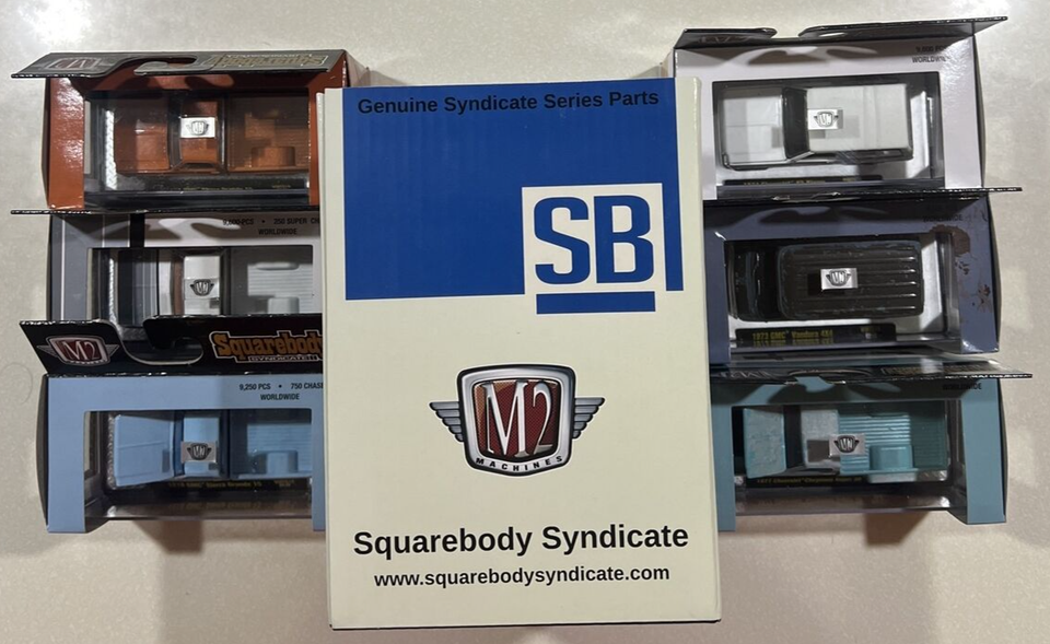NEW 2024 M2 Machines Squarebody Syndicate Series 3 Walmart Exclusive ...