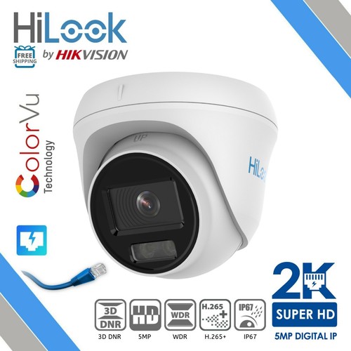 HIKVISION COLORVU POE CCTV SYSTEM IP UHD 8MP NVR 4K 5MP 24/7 COLORVU ...