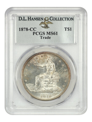 1878-CC Trade $1 PCGS MS61 ex: D.L. Hansen | eBay