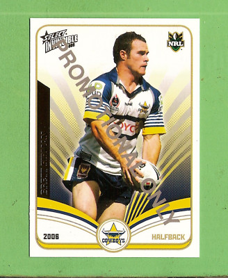 2006 RUGBY LEAGUE PROMOTIONAL CARD - BRETT FIRMAN, NORTH QUEENSLAND ...