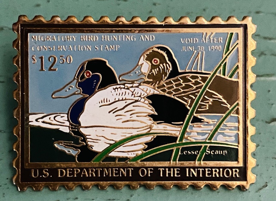 Rare US Migratory Waterfowl Cloisonne Pin Collection, Ducks Unlimited ...