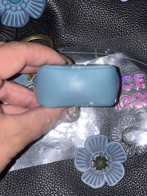 Coach ERGO teal Tote Bag Charm Signature leather Keychain | eBay Coach ERGO teal Tote Bag Charm Signature leather Keychain | eBay