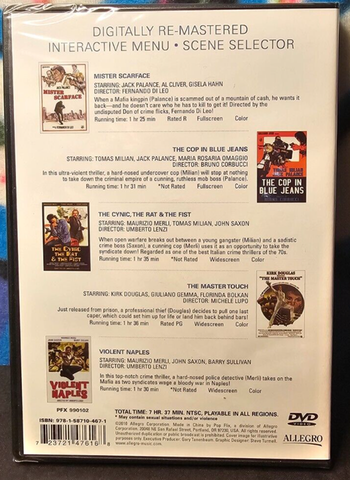Mafia Kingpin Collection (DVD, 2010) Jack Palance 723721476168 | eBay