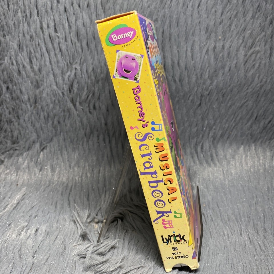 Barney - Barneys Musical Scrapbook VHS Tape 1997 Lyrick Studios Kids TV ...