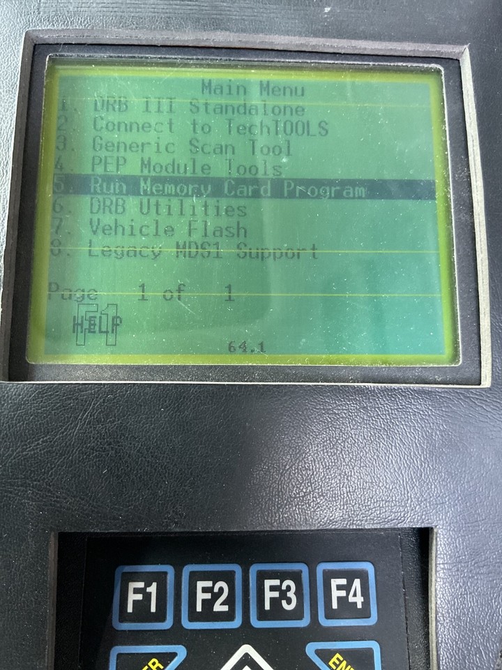 Chrysler DRB III Pep Module Oscilloscope Diagnostic Scan Tool w/ Cable ...