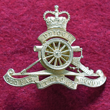 Hat Badge - RAA (OFFICER) (A/A) Militaria | eBay Australia