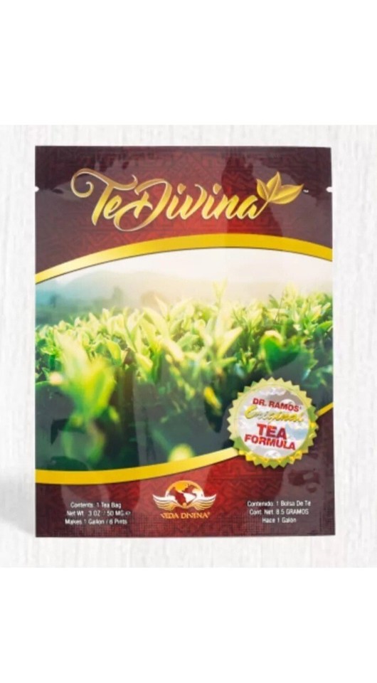 Vida Divina TeDivina Detox Tea All Organic Healthy Cleansing Formula ...