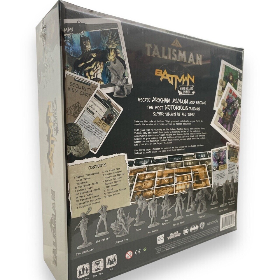 TALISMAN Batman Super Villains Edition - New and Sealed board game | eBay