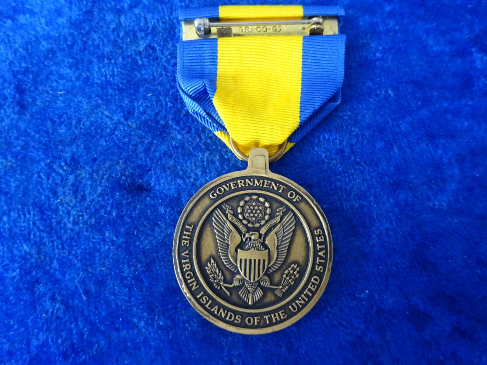 (A52-14) US Virgin Islands National Guard Meritorious Service Medal ...