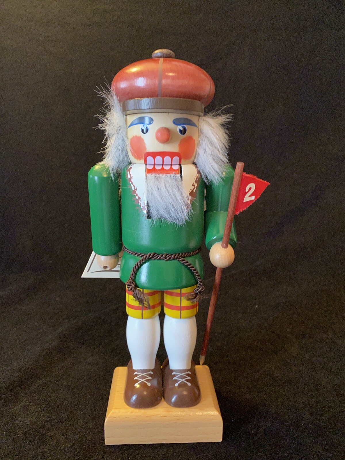 Christian Ulbrickt Erzgebirge Wood Golfer Nutcracker Germany Golf Man ...