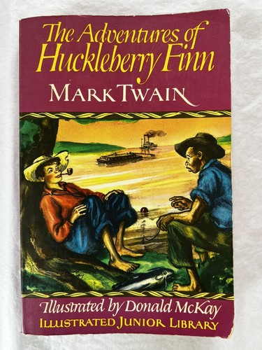 The Adventures of Huckleberry Finn Mark Twain (Illustrated Junior ...