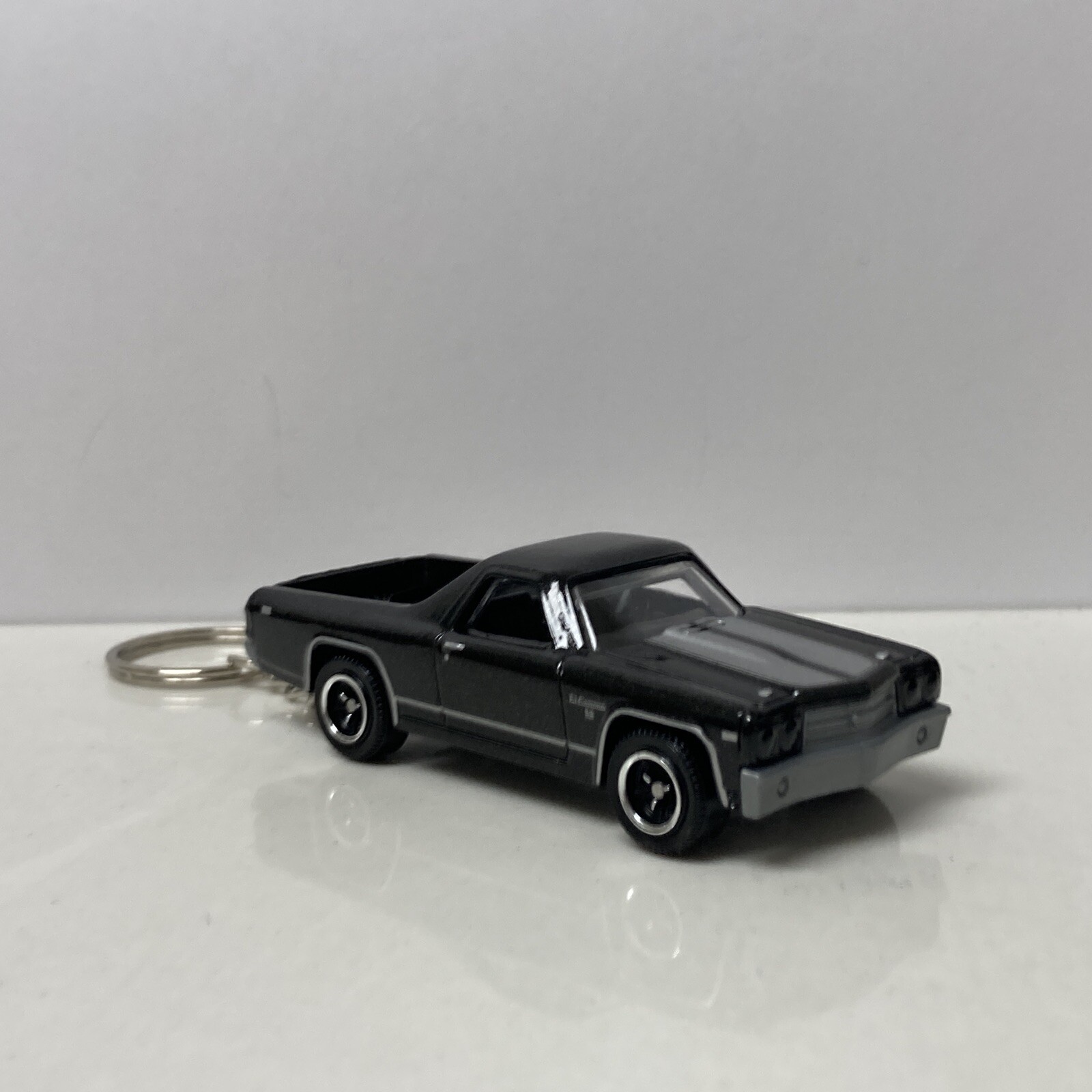 RARE KEY CHAIN BLACK CHEVY EL CAMINO CUSTOM LIMITED EDITION 1970 | eBay