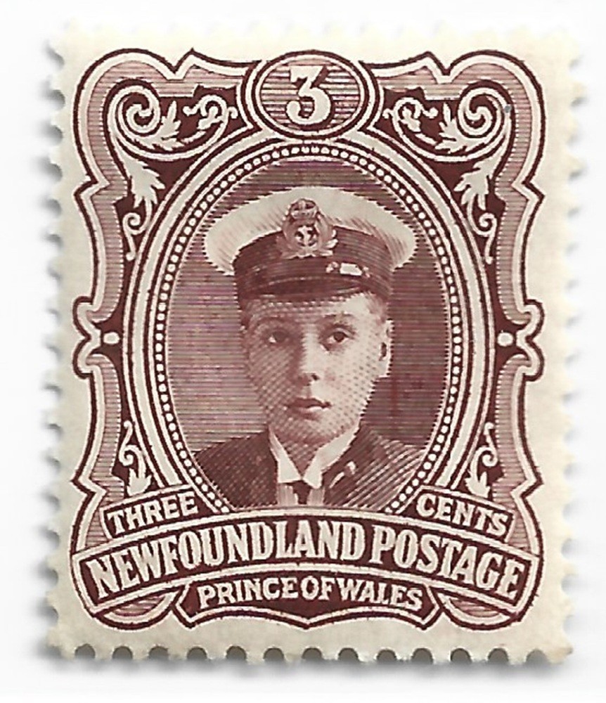 BRITISH NEWFOUND CANADA 1911 KEDVIII PRINCE OF WALES SC#106 MH 10A95 CV ...