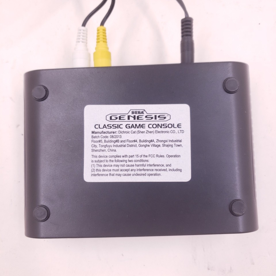 AtGames Sega Genesis Classic Game Mini Console W/ Built-in Games ...