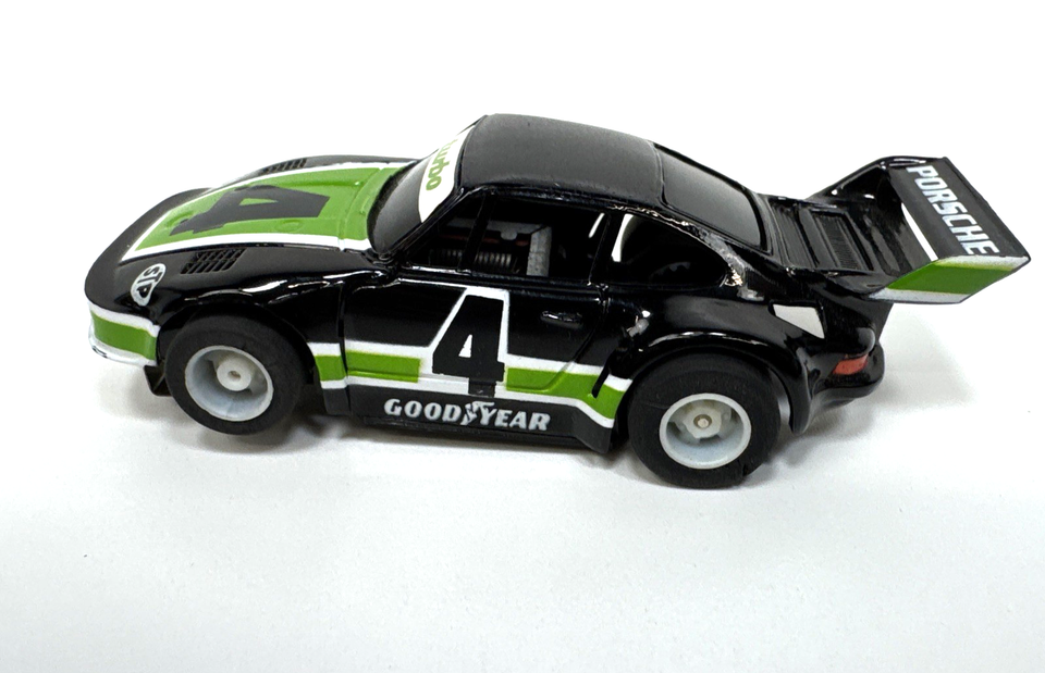Vintage TYCO HO Slot Car HP-7 #6903 PORSCHE 935 (Black) - Lighted ...