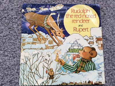 Vintage Rudolph The Red Nosed Reindeer/Rupert 7" Vinyl No FP37 | eBay UK
