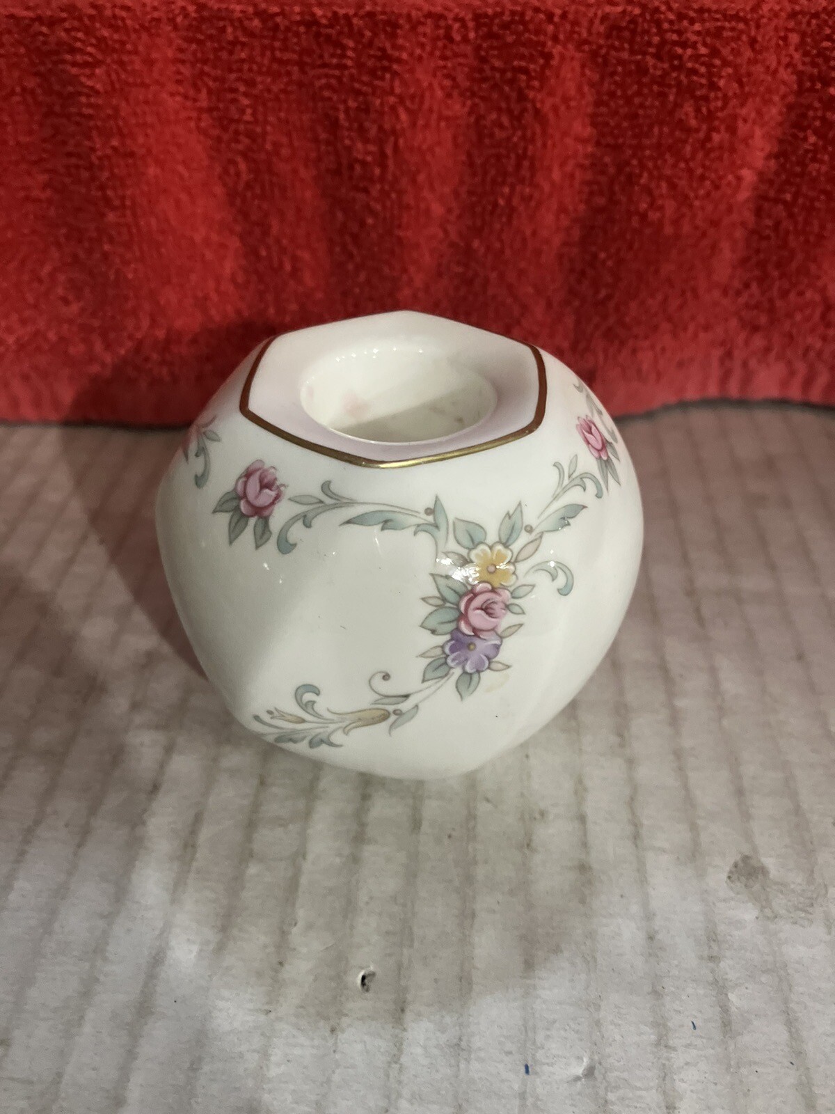 Set Of Christopher Stuart SPRING CREST Y1013 Candle Stick Holder 2 1/2 ...