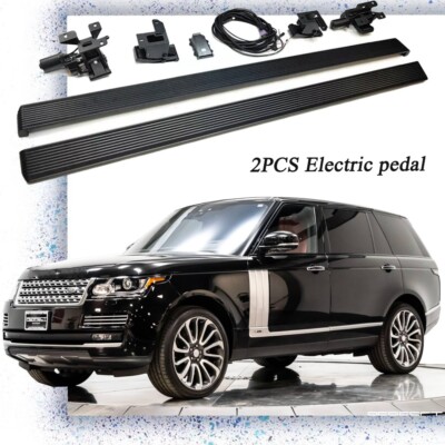 2PCS Power Side Steps Deployable Running Board Fits LR Range Rover LWB ...