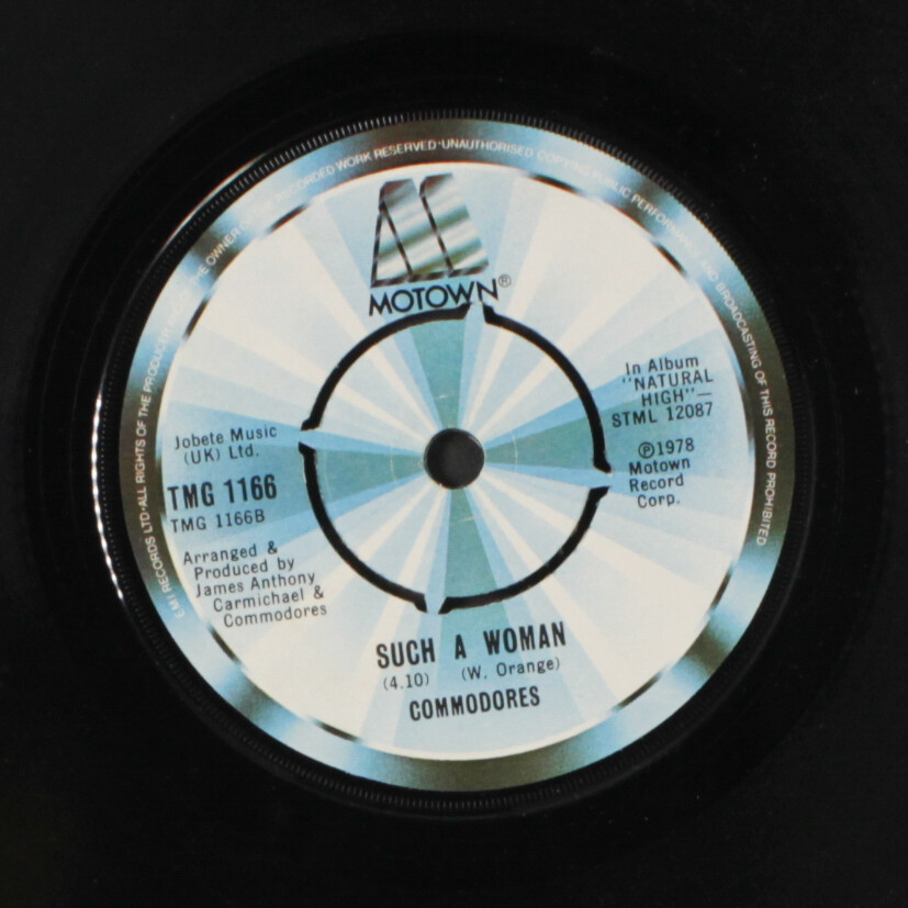 COMMODORES: still / such a woman MOTOWN 7" Single 45 RPM | eBay