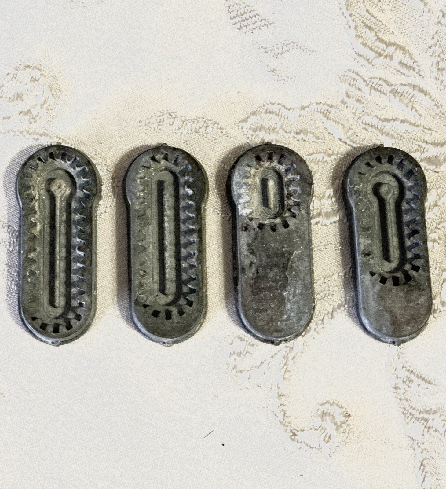 Vtg Singer Buttonholer Eyelet Cam Template Set 4 Fit Kenmore Greist ...