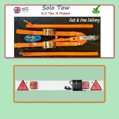 SOLO TOW A FRAME 3.5 TON REC PRO HEAVY DUTY FRAME WITH TOW BOARD 1.215 ...
