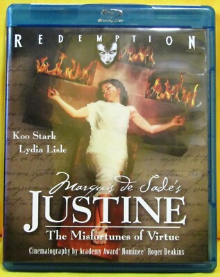 BLUERAY DVD: JUSTINE THE MISFORTUNES OF VIRTUE A FILM RELEASED IN 1977 ...