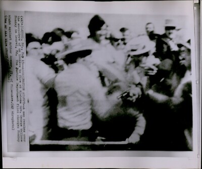 LG844 1972 Wire Photo ASSASSINATION ATTEMPT Arthur Bremer George ...