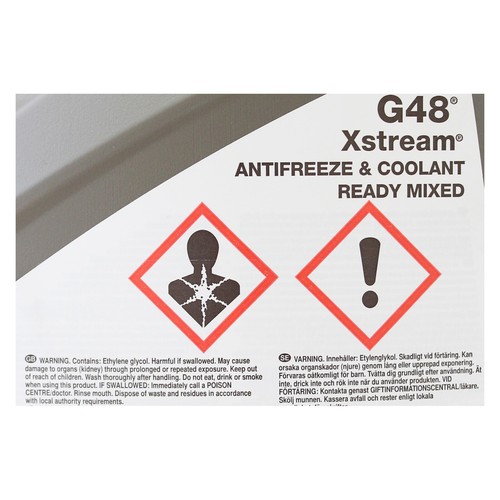 Comma Xstream G48 Car Antifreeze & Coolant - Ready To Use - 5 Litres 5L ...