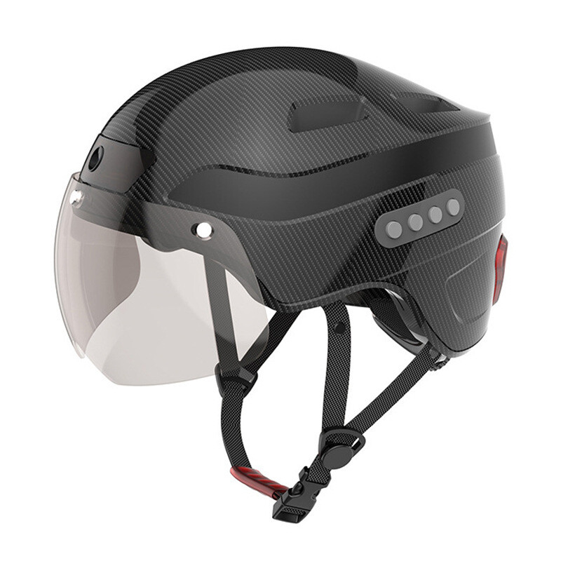 Multifunctional smart safety riding helmet riding video brake warning ...
