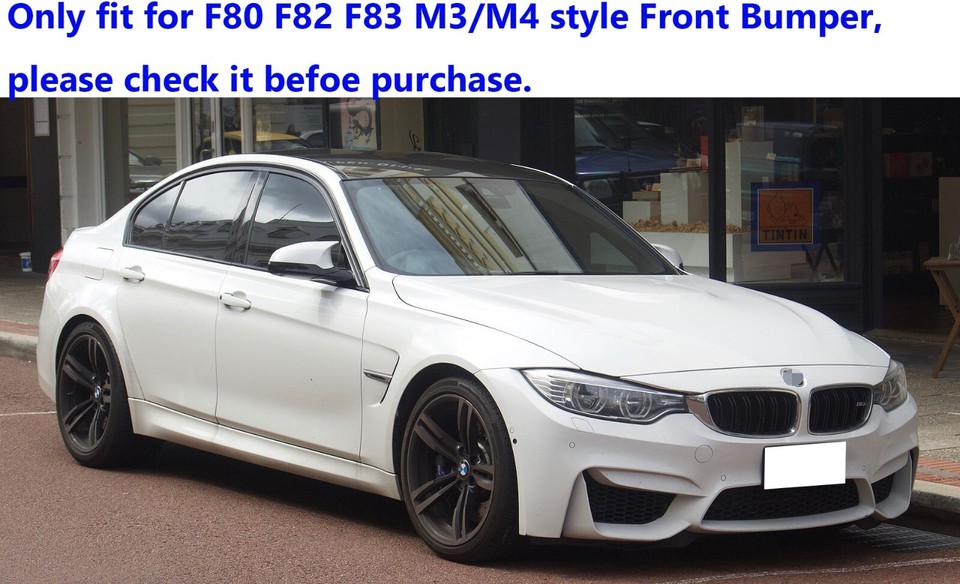Fit for 12-18 BMW M3 M4 F80 F82 F83 Front Bumper Lower Grille ...