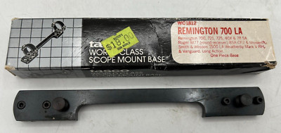 TASCO WORLD CLASS SCOPE MOUNT BASE WC1812 Remington 700LA New/Old Stock ...