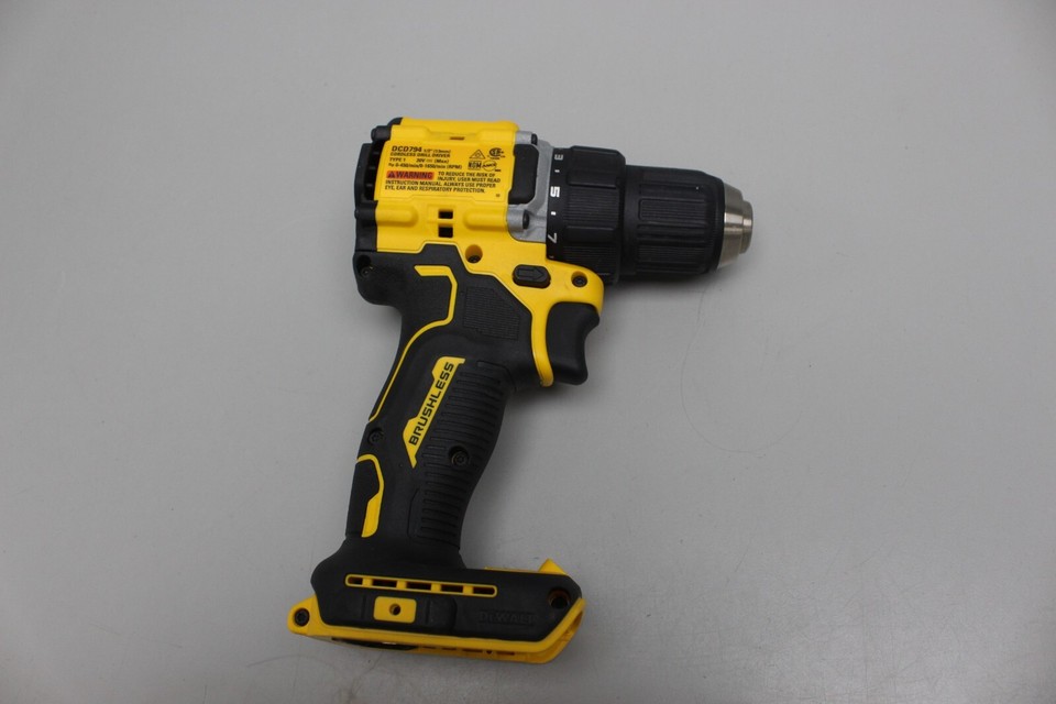 DEWALT ATOMIC COMPACT SERIES 20V MAX Cordless Drill - DCD794 ...