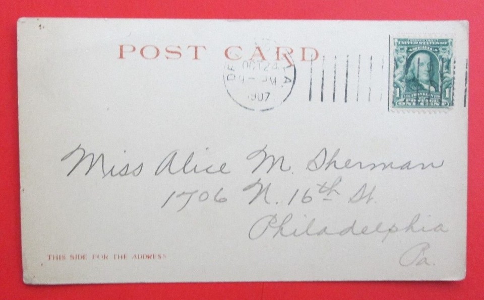 Chaudoin Hall John B. Stetson University Deland FL Posted UDB Postcard ...