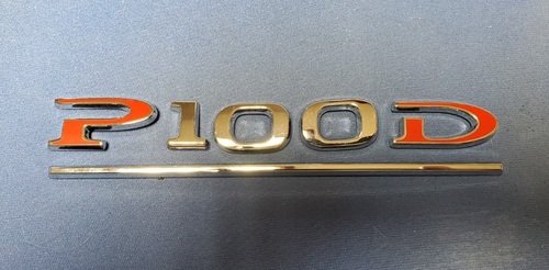 2014 2015 2016 2017 2018 2019 2020 Tesla Model S & X P100D Rear Emblem ...