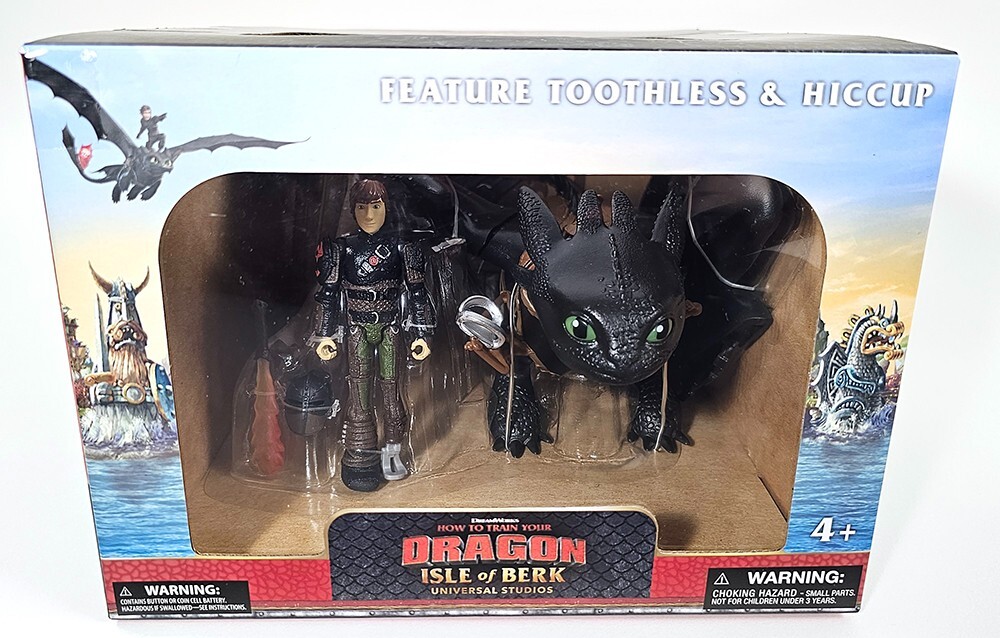 Epic Universe How To Train Your Dragon Isle of Berk Toothless & Hiccup ...