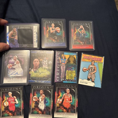 2024 panini origins wnba lot 10 Cards 2 Auto And 3 Numbered | eBay