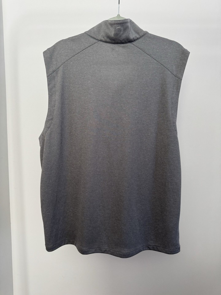 Zero Restriction Vest XL | Gray Quarter-Zip Pullover | Golf Performance ...