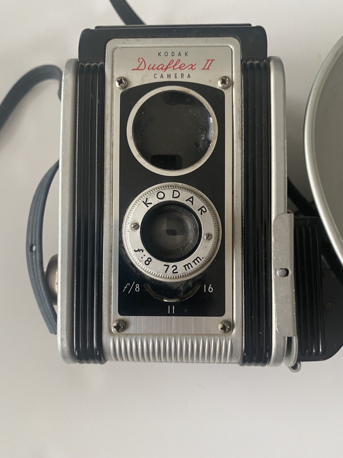 VINTAGE Kodak Duaflex II Camera w Strap Lens Kodar f:8 72mm | eBay