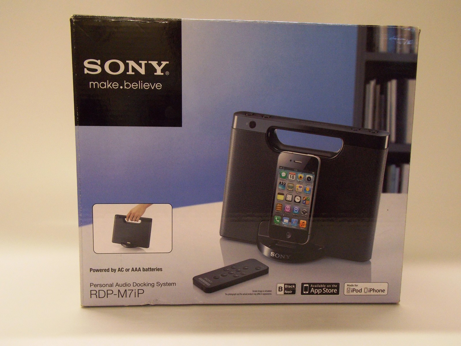 Sony Rdp-m7ip Personal Audio Speaker Docking System for iPhone iPod ...