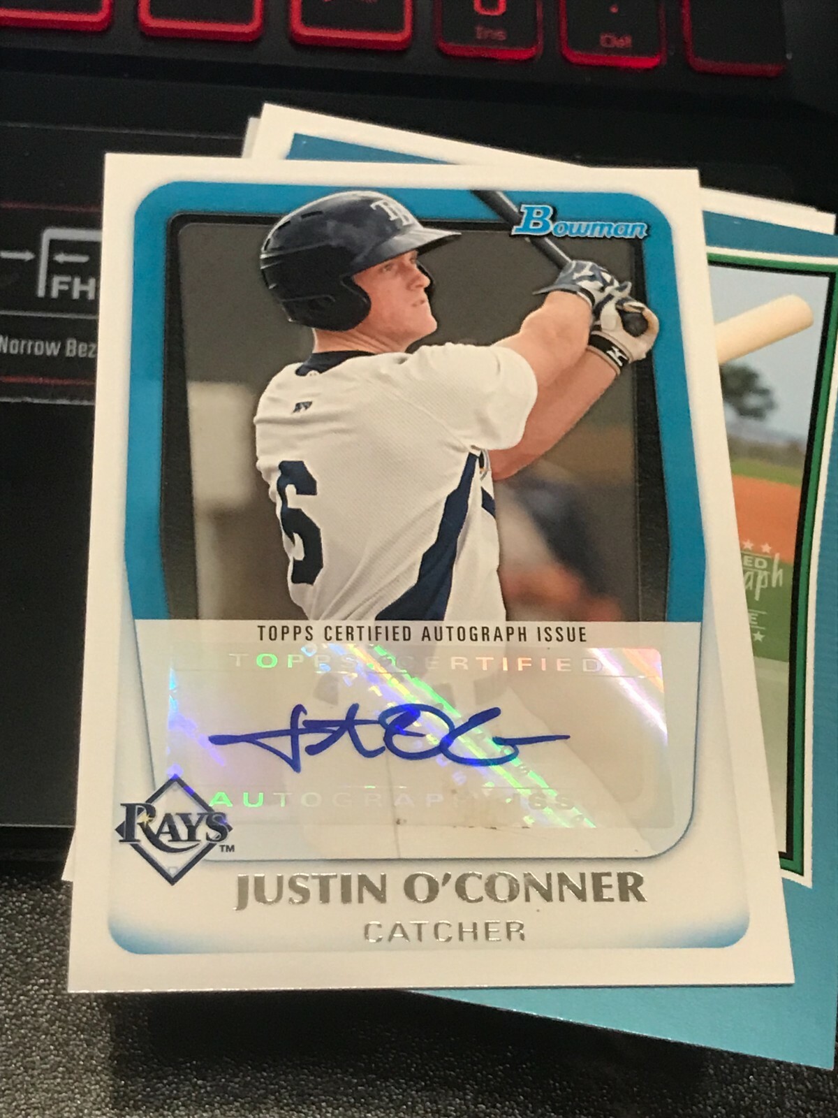 2011 Bowman Prospect Autographs #JO Justin O'Conner rays! | eBay