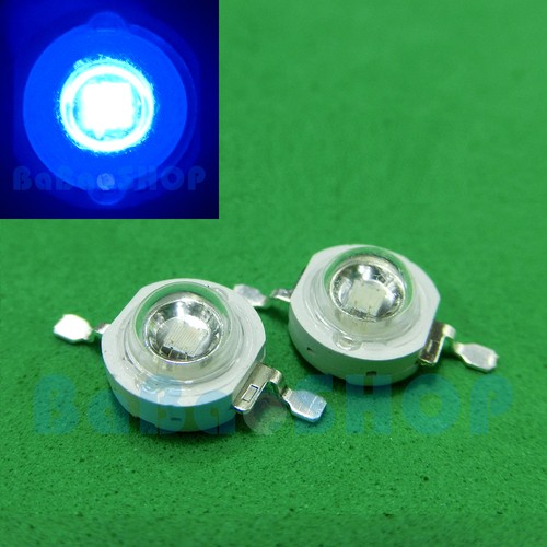 10pc ~1000pcs 3W 45mil Royal Blue 450nm~455nm LED Lamp Beads Light Bulb ...