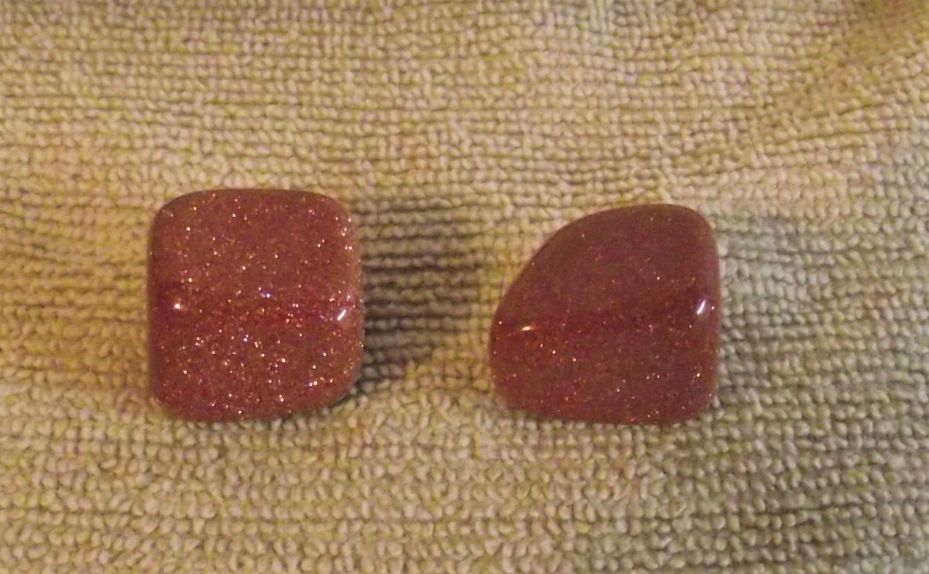 2x Goldstone Tumbled Healing Chakra Stones 21 Grams | eBay