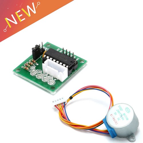 28BYJ-48 5V 4 Phase DC Stepper Motor + ULN2003 Driver Board for Arduino ...
