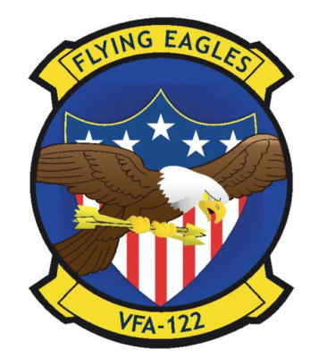 4" FLYING EAGLES VFA-122 MILITARY STICKER DECAL USA MADE | eBay