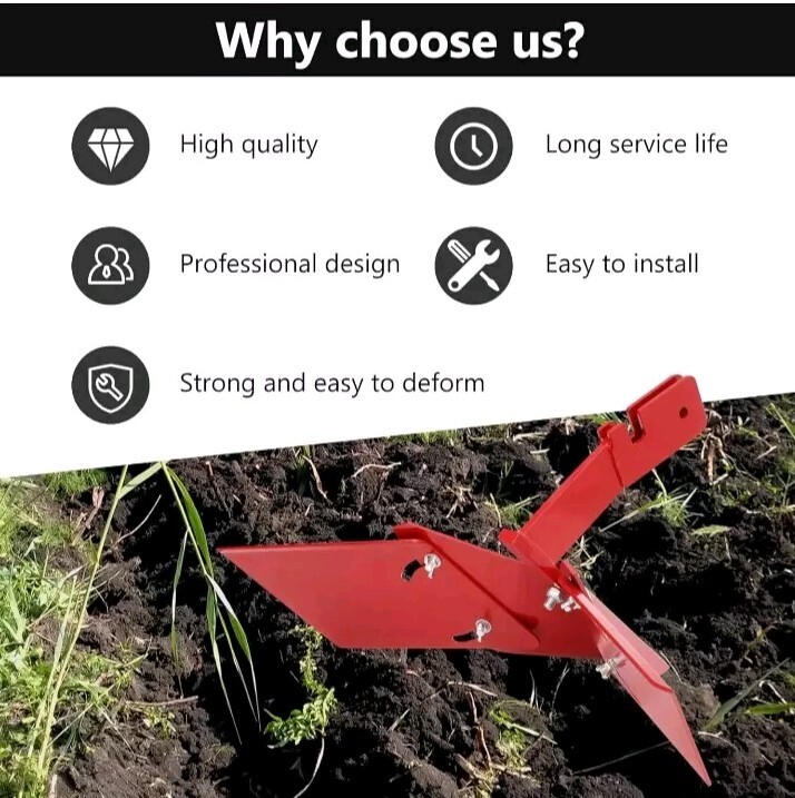 15683 Hiller-Furrower Kit for Rear Tine Tillers, Adjustable Wing | eBay