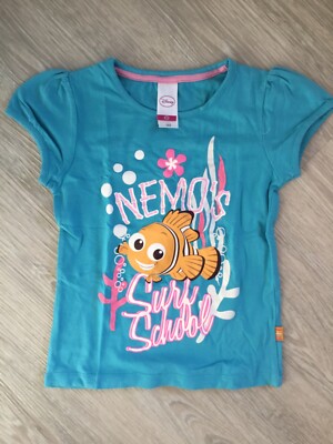 DISNEY NEMO SHIRT MÄDCHEN - GRÖSSE 122 | eBay.de